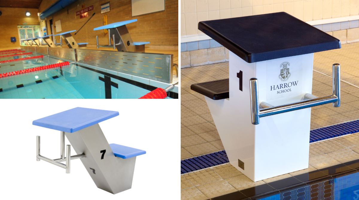 Swimming Pool Starting Platforms