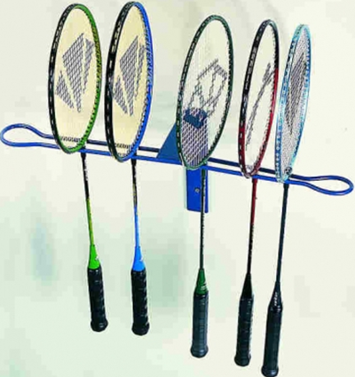 Badminton Racket Wall Racks | Unisport